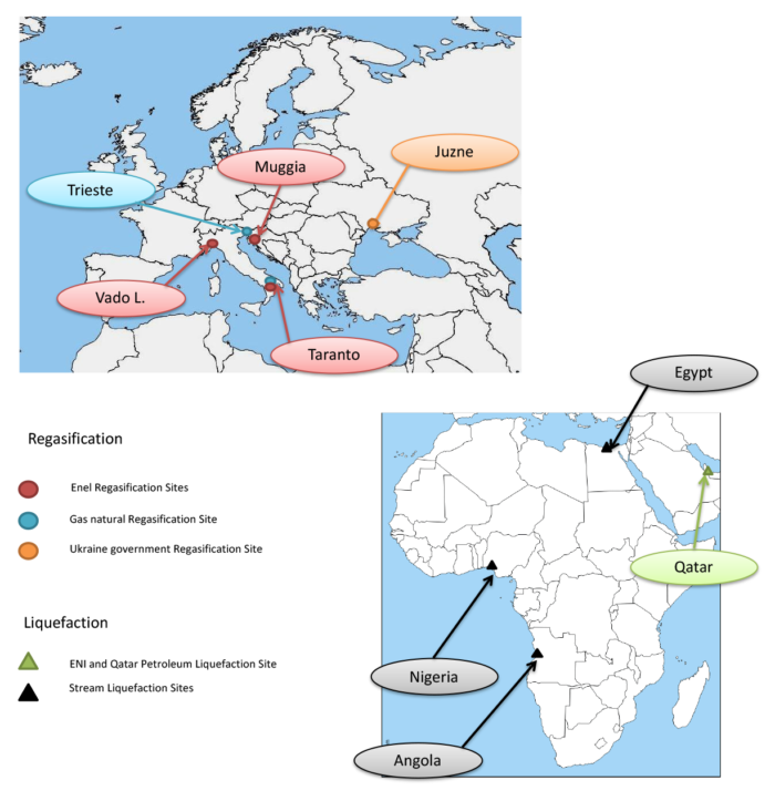 LNG Regasification Terminals - Medea Energia