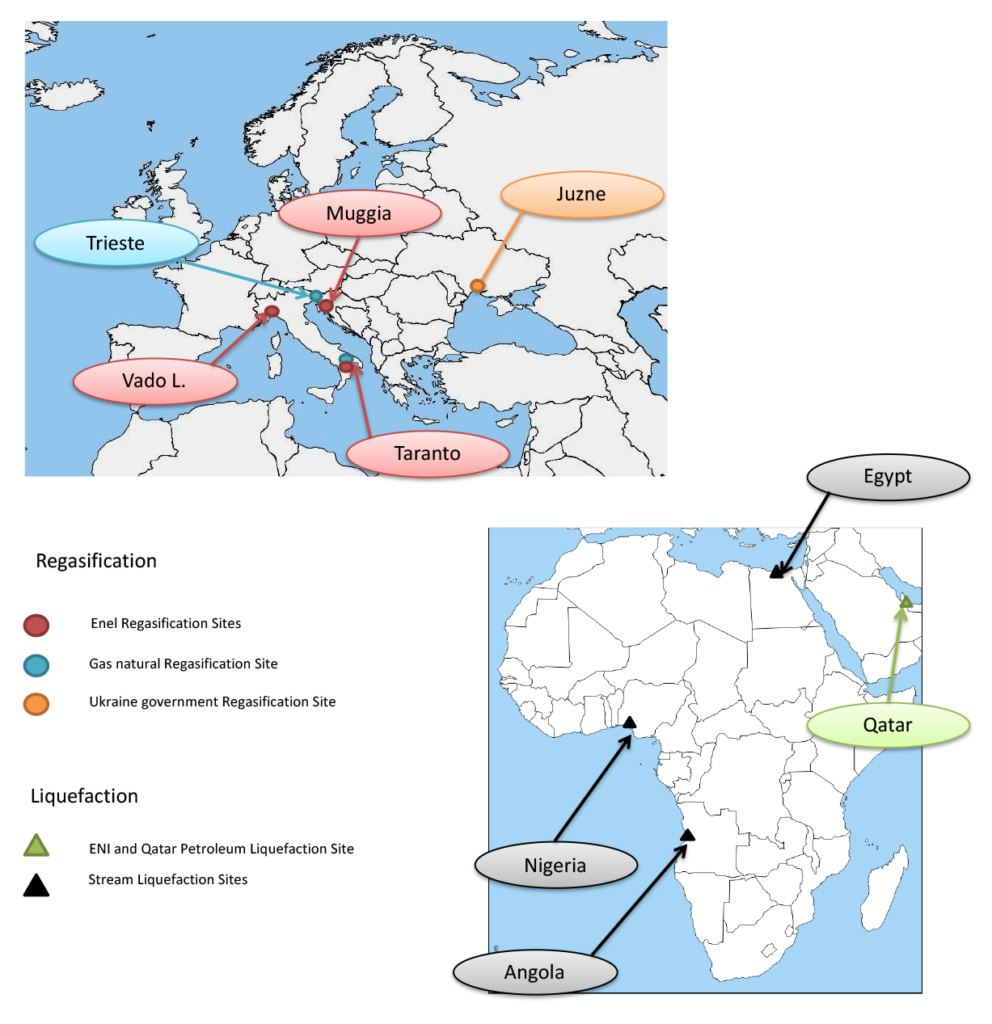 LNG Regasification Terminals - Medea Energia
